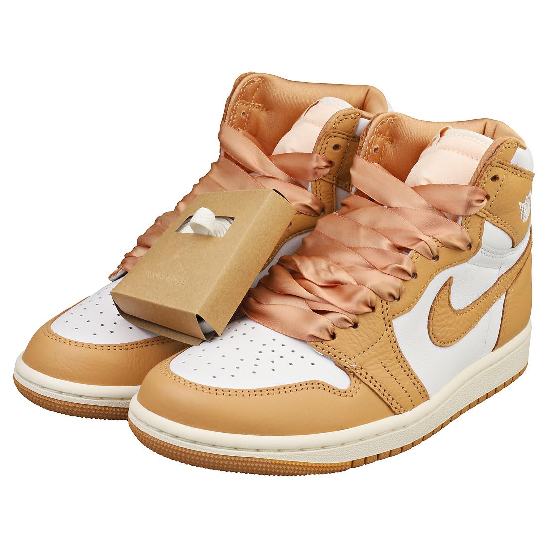 Jordan Womens Air 1 Retro High Og Wmns Praline - Praline/White/Sail - Size 8.5W