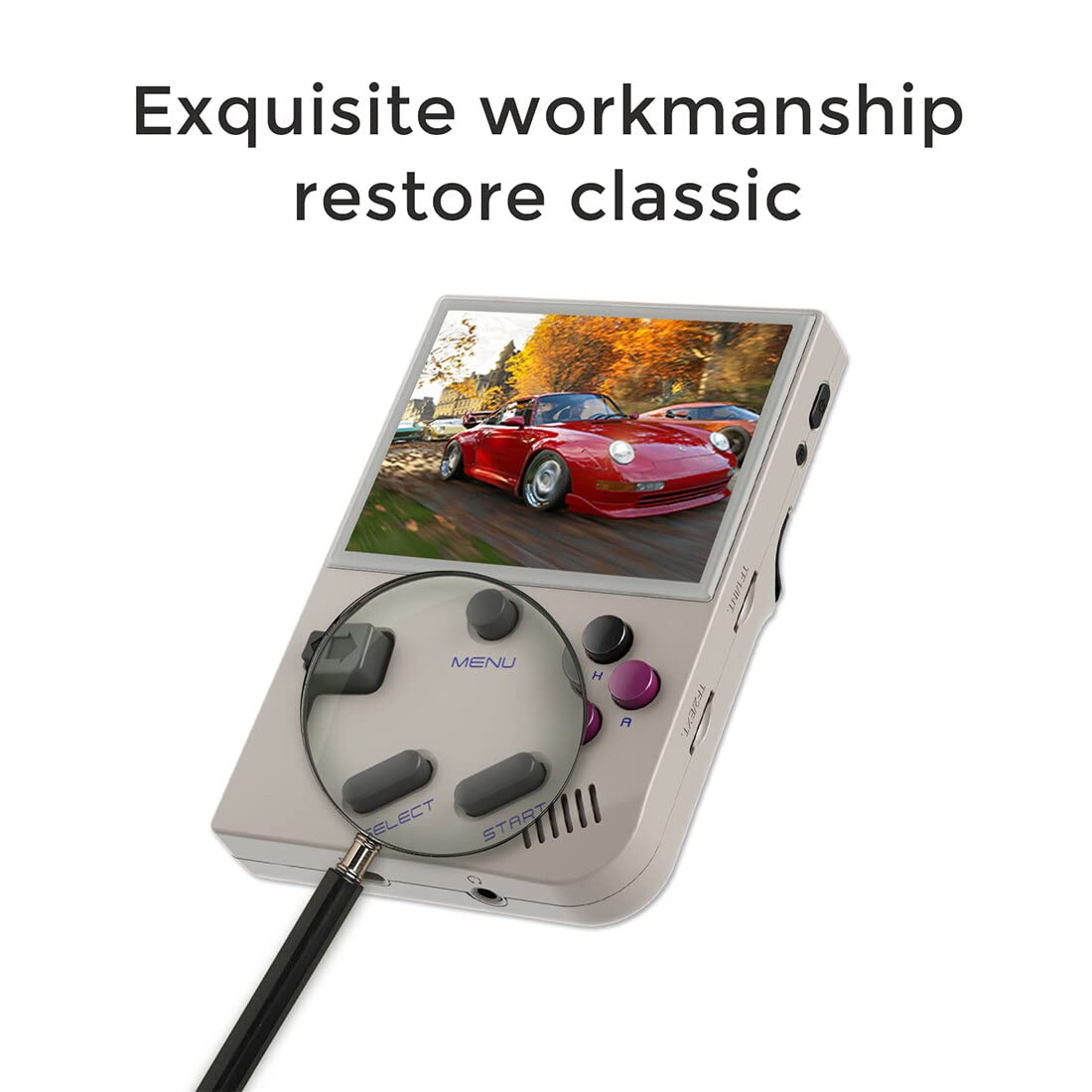 Newcomer RG35XX Handheld Game Console 3.5 inch, Retro Games Consoles Classic Emulator, Portable Mini Handheld Game Console Dual System with 64G 5000 Games