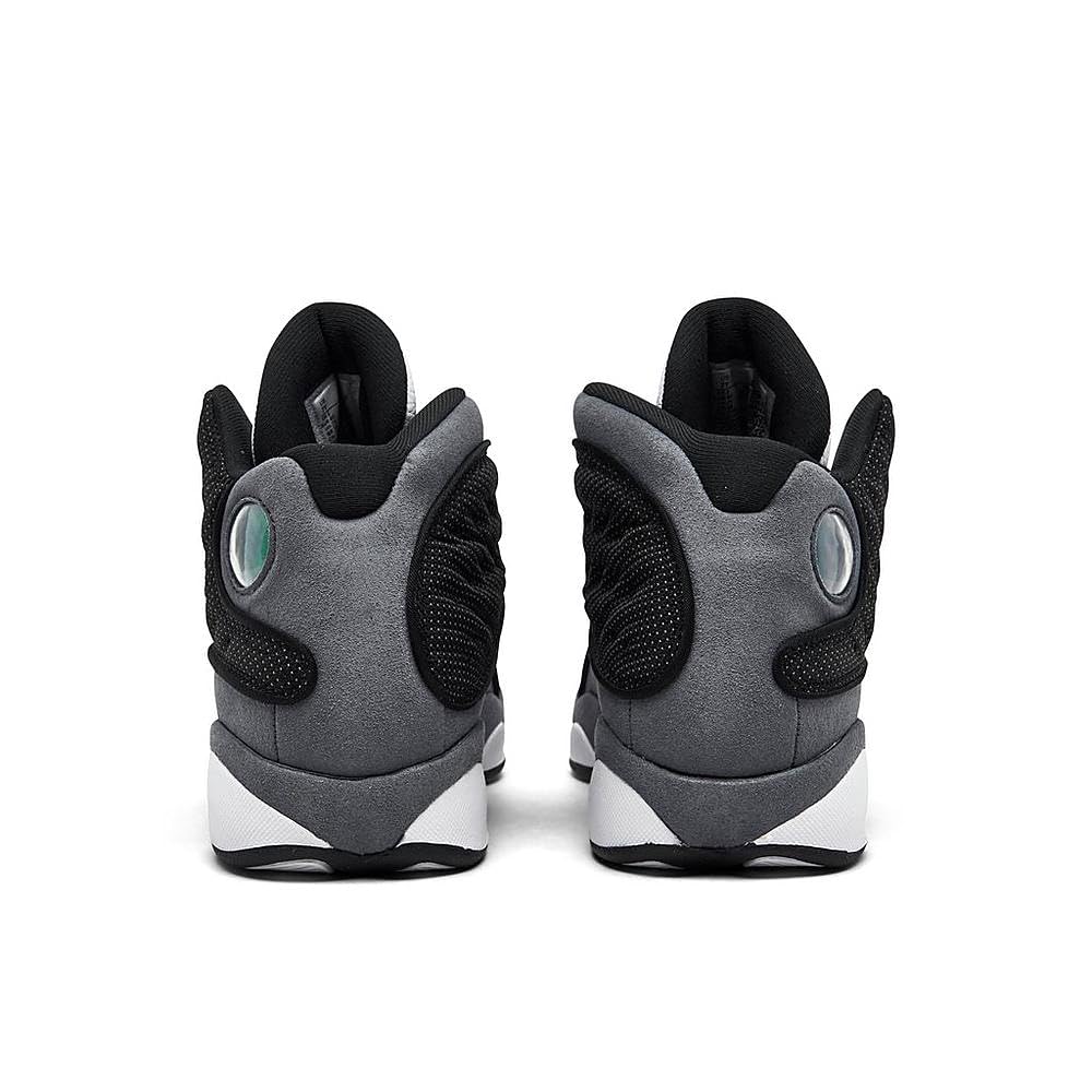 Nike Boy's Air Jordan 13 Retro (Big Kid) Black/University Red/Flint Grey/White 6 Big Kid M