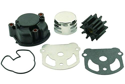 Water Pump Impeller Repair Kit for OMC Cobra 1986-1993 With Housing Replaces 984461 983895 984744 18-3348 Please See Product Description for Application Information