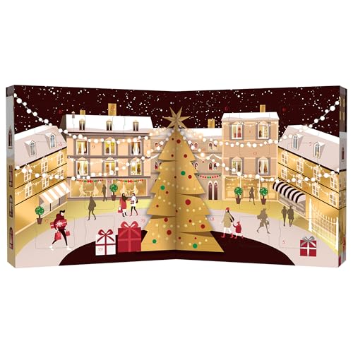 Ferrero Rocher Collection 2024 Advent Calendar, 24 Piece Premium Gourmet Assorted Chocolate, Hazelnut Milk Chocolate, Dark Chocolate and Coconut, 9.6 Oz