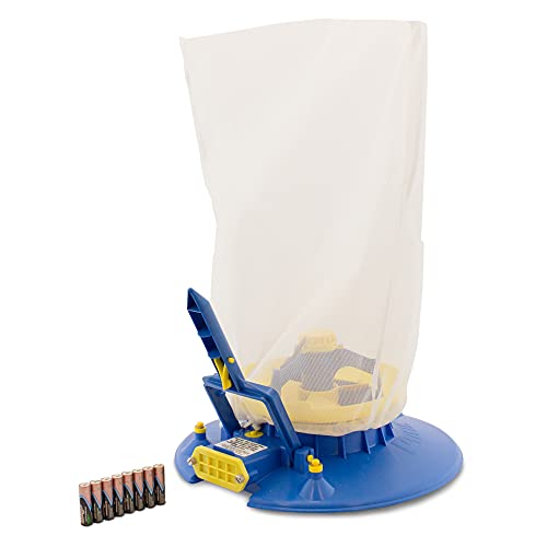 POOL BLASTER Water Tech Leaf Vac, Cordless Battery Powered Swimming Pool Leaf Skimmer, Leaf Vacuum is Fast Cleaning and Includes a Heavy-Duty Mesh High Capacity Bag