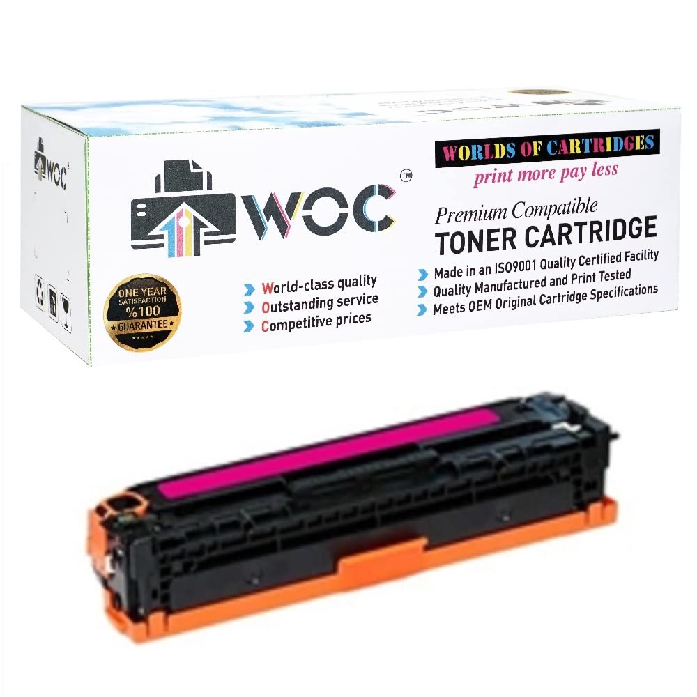 WOC Remanufactured Toner Cartridge Replacement for HP CE343A (651A) (Magenta) for Use in Laserjet Enterprise 700 Color MFP M775