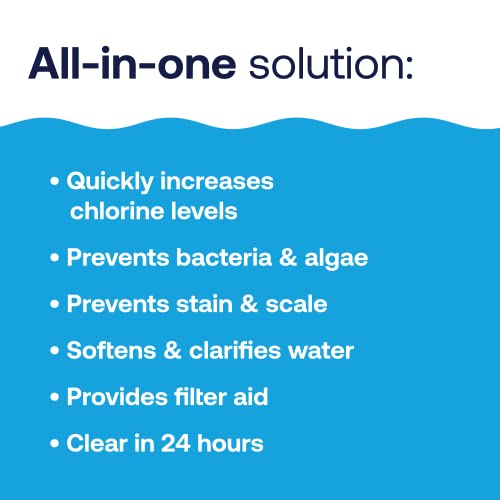 HTH Pool Care Shock Ultra, Swimming Pool Chemical Prevents Bacteria, Algae, Stain & Scale, Cal Hypo Formula, 1 lb