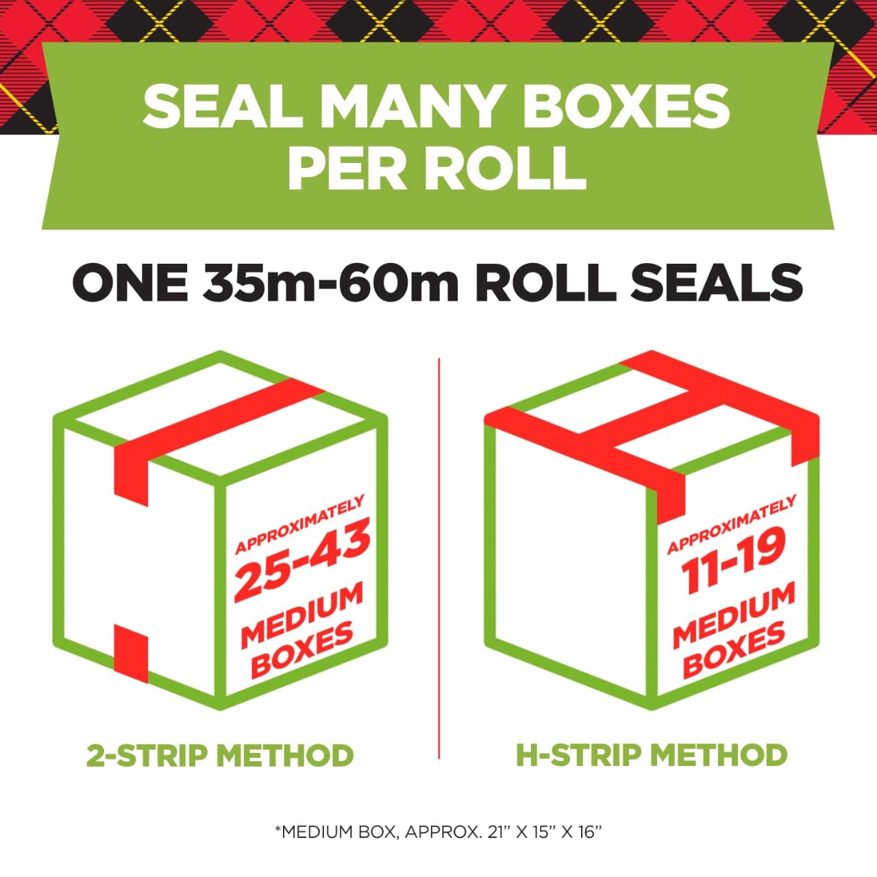 Scotch Sure Start Packaging Tape, 1.88" x 54.6 yd, Designed for Packing, Shipping and Mailing, Quiet Unwind, No Splitting or Tearing, 3" Core, Clear, 1 Roll (345)