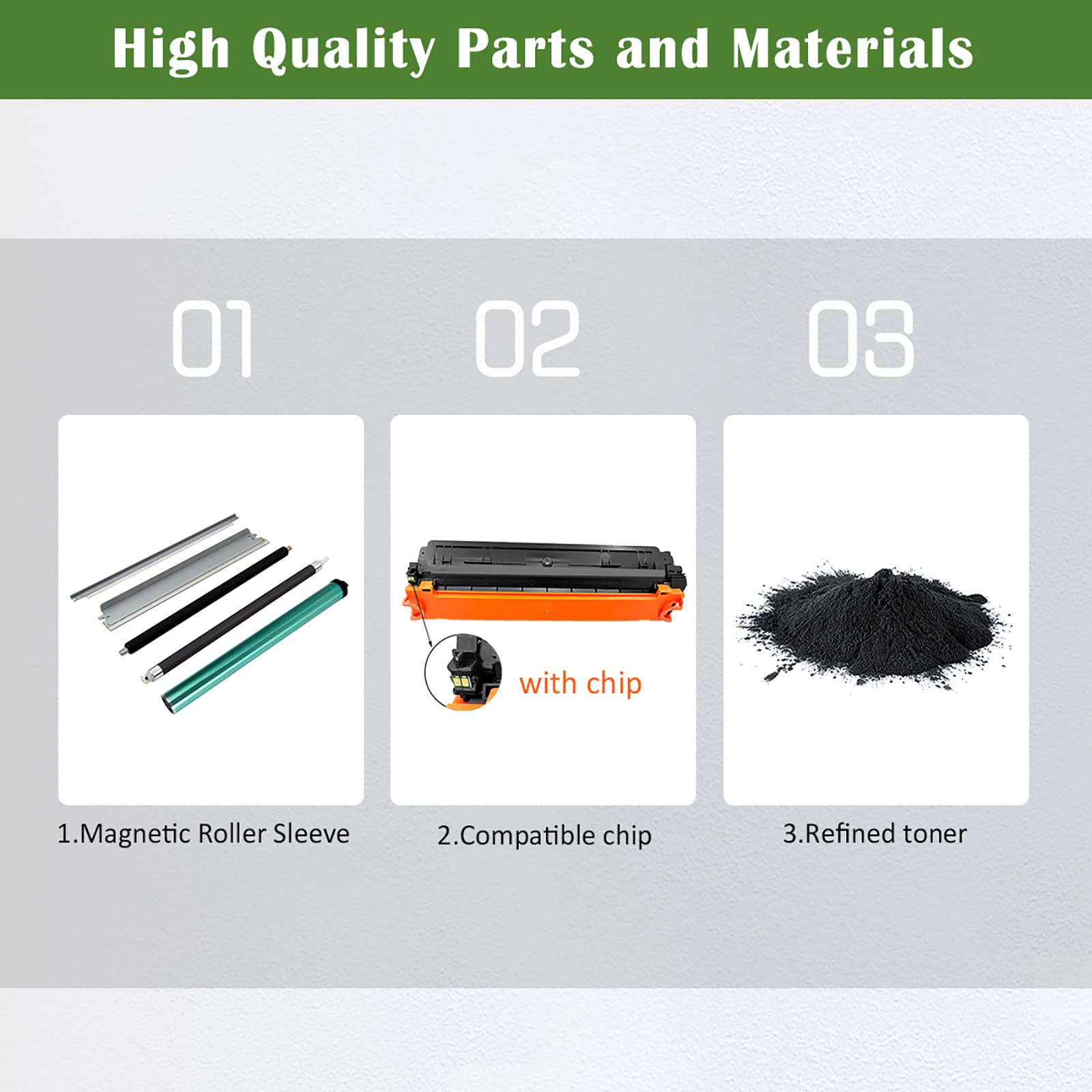 GREENPRINT [ Doesn't Work with H P+ Printer M110we M139we M140we ] Compatible Toner Cartridge with chip 141X W1410X (W1410A, 141A) High Yield 2000 Pages for H P M110 M110w M139 M140 M140w Printer