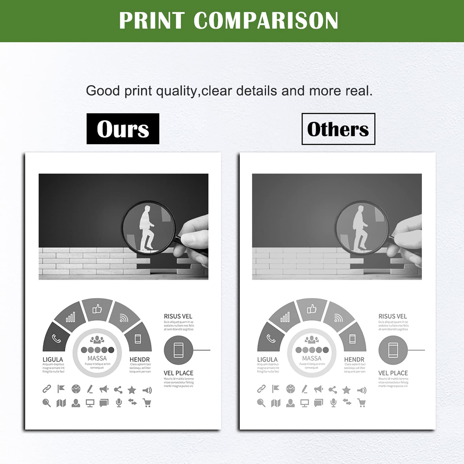 GREENPRINT [ Doesn't Work with H P+ Printer M110we M139we M140we ] Compatible Toner Cartridge with chip 141X W1410X (W1410A, 141A) High Yield 2000 Pages for H P M110 M110w M139 M140 M140w Printer