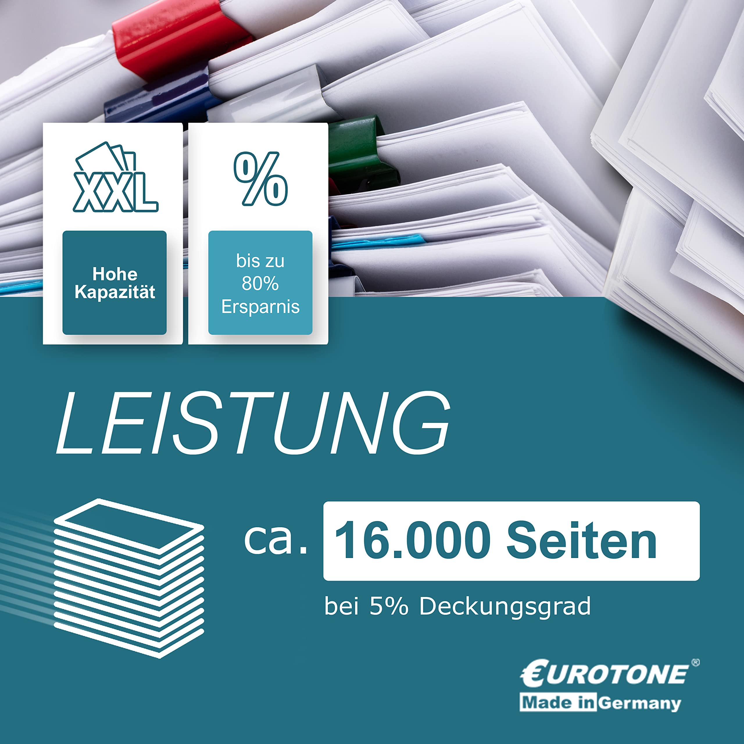 Eurotone Remanufactured Toner for HP Laserjet Enterprise 700 Color M 775 f z dn MFP Replaces CE341A 651A