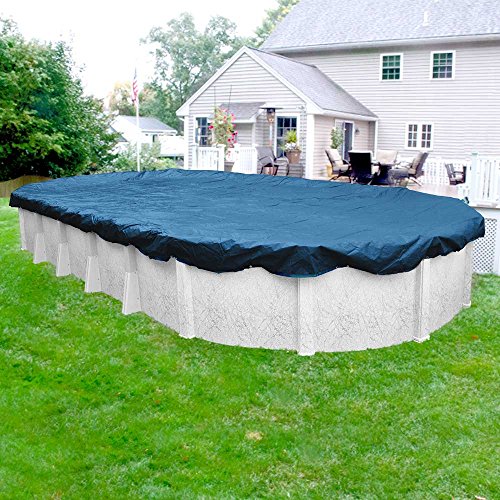 Robelle 351833-4 Super Winter Pool Cover for Oval Above Ground Swimming Pools, 18 x 33-ft. Oval Pool