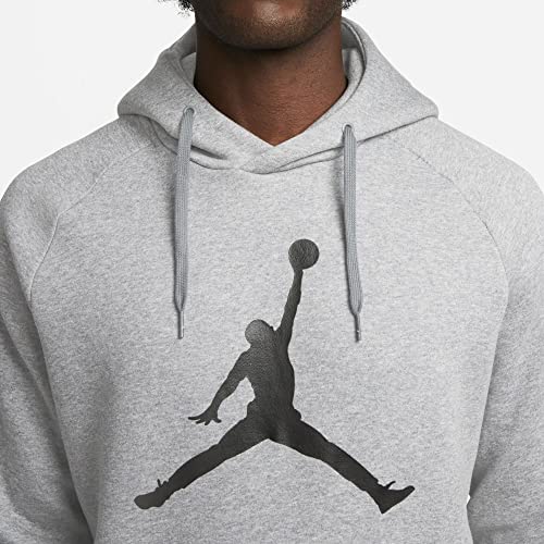 JORDAN Jumpman Logo Men's Fleece Pullover, GRAY ( XX-LARGE )