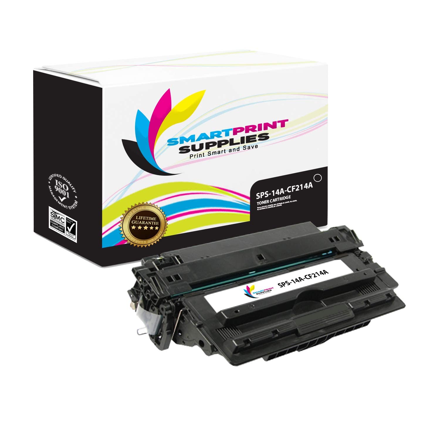 Smart Print Supplies Compatible 14A CF214A Black Toner Cartridge Replacement for HP Laserjet Enterprise 700 M712 M725 Printers (10,000 Pages)