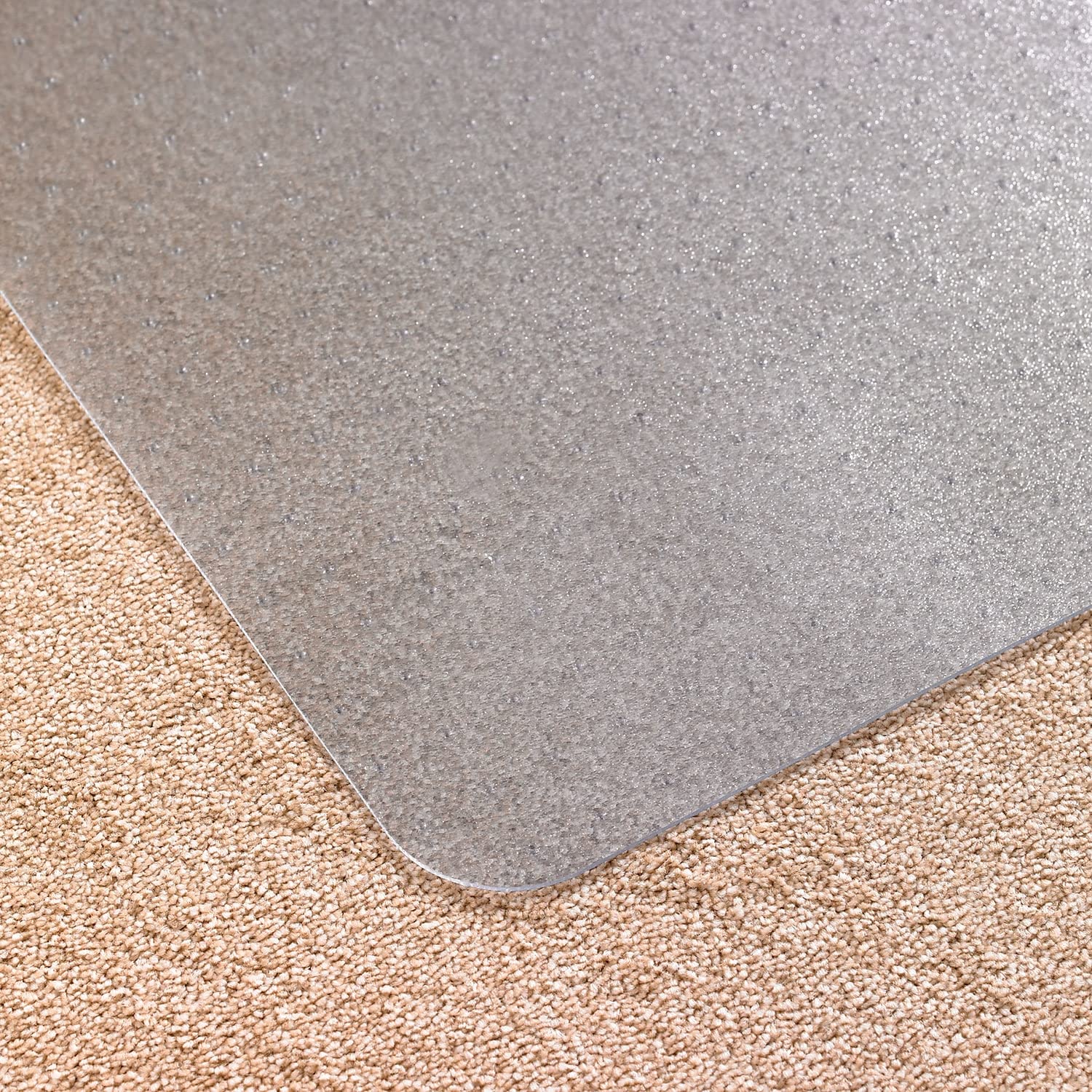 Advantagemat Vinyl Rectangular Chair Mat Carpets over 3/4" - 48" x 60"