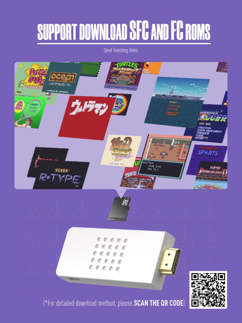 Retro Game Console, 16 Bit Retro Games Console, Emulator Console Built in 900+ Games, Plug and Play Games Console for SFC, Ideal Gifts for Kids Adults