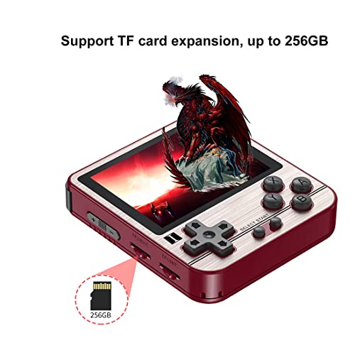RG280V Handheld Retro Game Console with 15000 Games, 16+64GB 2.8 Inch Portable Mini Arcade Video Gaming Console for Kids Adults, Handheld Emulator Console Support Music & Video