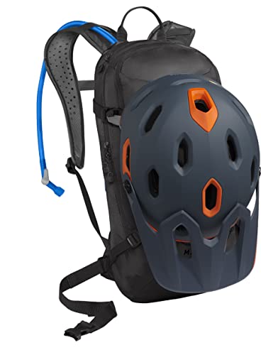 CamelBak M.U.L.E. Mountain Biking Hydration Backpack - Easy Refilling Hydration Backpack - Magnetic Tube Trap - 100 oz., Black