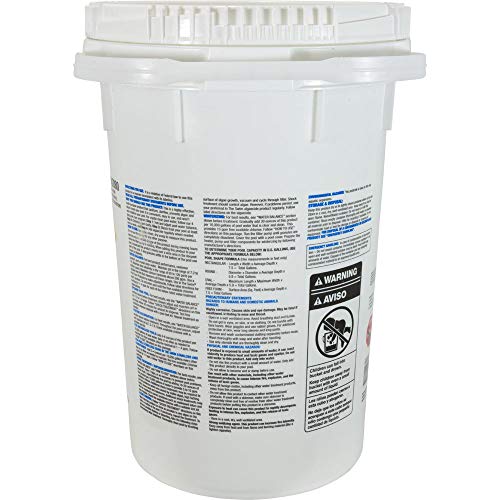 In The Swim Chlorine Granules - Cal-Hypo Pool Shock - Fast Dissolving, Granular Calcium Hypochlorite for Sanitizing Swimming Pools - 50 Pounds
