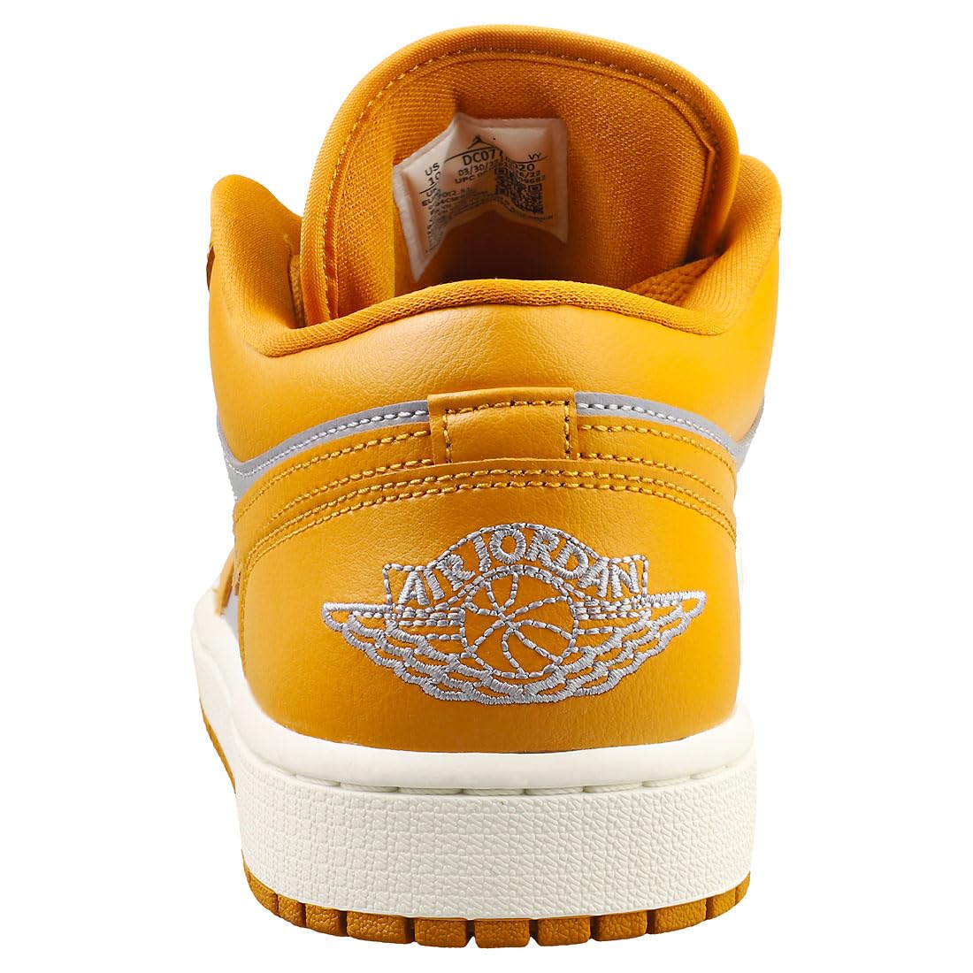 Nike Women's Air Jordan 1 Low UNC Basketball Shoe, Cement Grey/Chutney-sail, 7.5