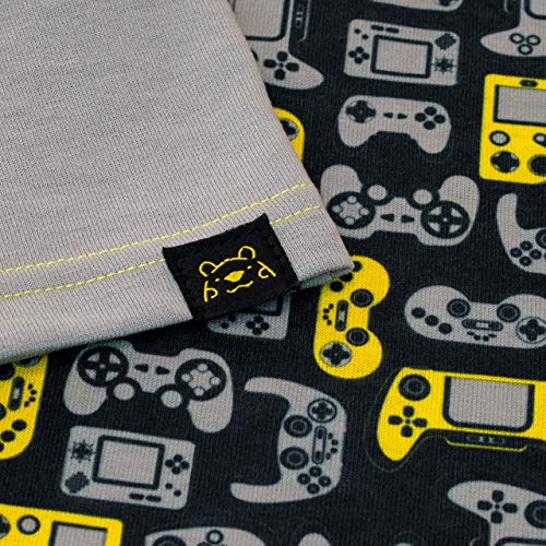 Harry Bear Boys Gaming Pajamas Grey Size 7