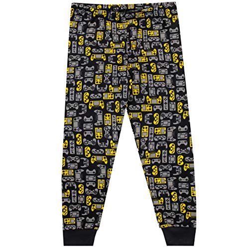 Harry Bear Boys Gaming Pajamas Grey Size 7