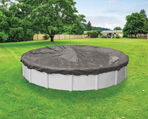 Robelle Magneisum 5928-4 Magnesium Winter Cover for Round Above Ground Swimming Pools, 28-ft