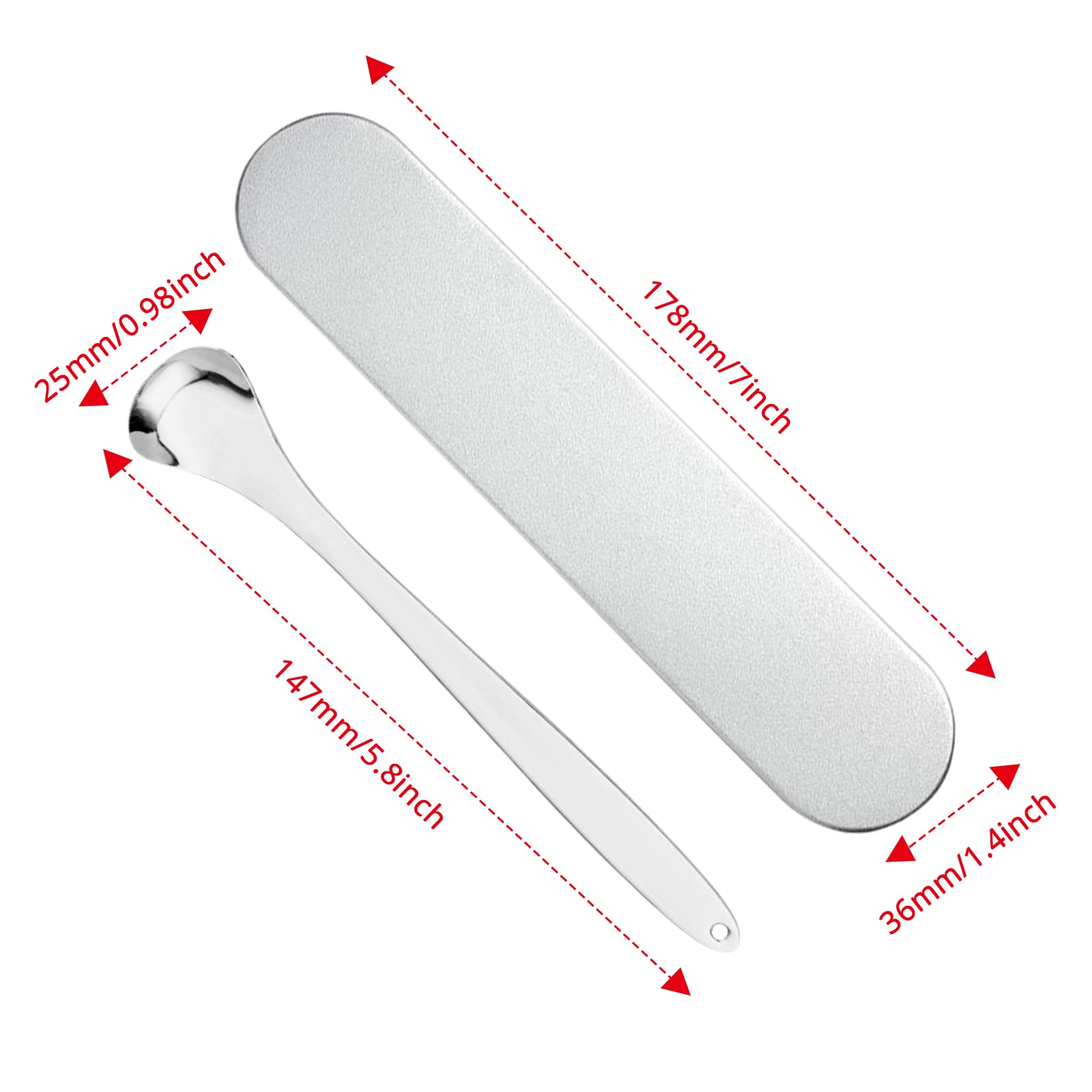 defutay Tongue Scraper Cleaner, Oral Scrapers Premium Sweeper Sets,100% BPA Free Tongue Scrapers - Eliminate Bad Breath