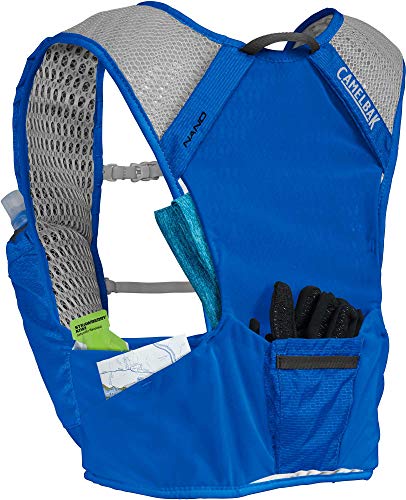 CamelBak Nano Hydration Vest 34 oz, Nautical Blue/Black, S