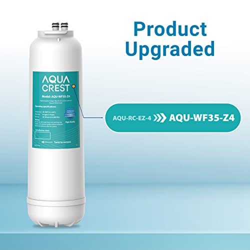 AQUACREST RC 4 EZ-Change Premium Water Filter Replacement, Replacement for Culligan RC-EZ-4, IC-EZ-4, US-EZ-4, RC-EZ-3, Brita USF-201, USF-202, DuPont WFQTC30001, WFQTC70001, 2K Gallons (Pack of 1)