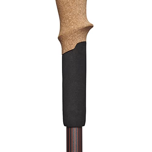 Black Diamond Pursuit Shock Trekking-Hiking Poles - Aluminum, Collapsible & Adjustable, Steel Grey-Octane, Medium/Large