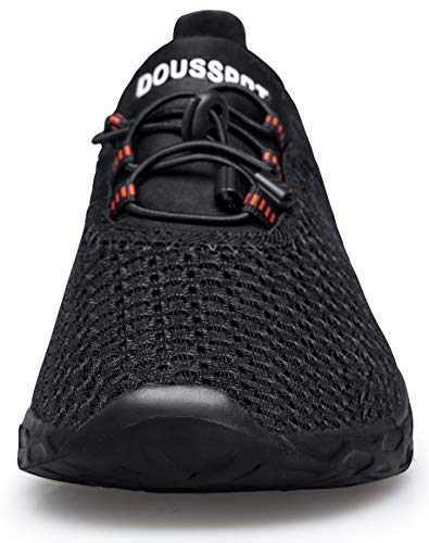 DOUSSPRT Men's Water Shoes Quick Drying Sports Aqua Shoes Size 8