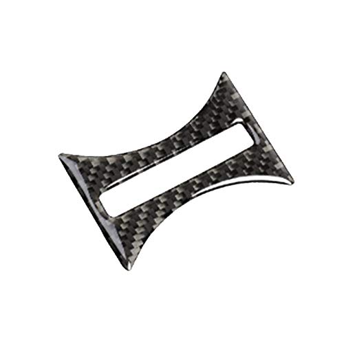 Xotic Tech Water Cup HolderĀ PanelĀ Cover Trim, Real Carbon Fiber, Compatible with Mercedes Benz A180 CLA180 CLA200 CLA250 GLA180 GLA200 GLA250 2.95"