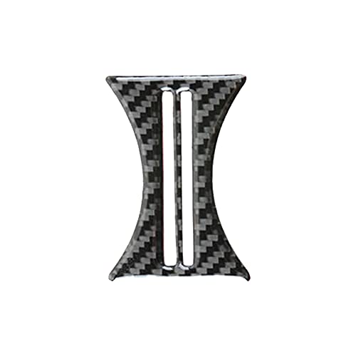 Xotic Tech Water Cup HolderĀ PanelĀ Cover Trim, Real Carbon Fiber, Compatible with Mercedes Benz A180 CLA180 CLA200 CLA250 GLA180 GLA200 GLA250 2.95"