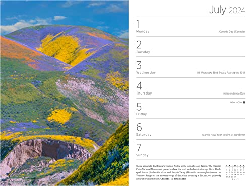 Audubon Engagement Calendar 2024: A Tribute to the Wilderness and Its Spectacular Landscapes
