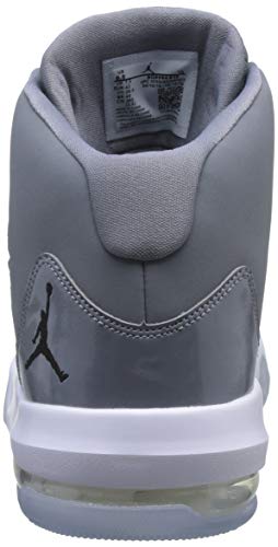 Nike Men's Jordan Max Aura Shoe, Cool Grey/Black-white-clear, 11.5