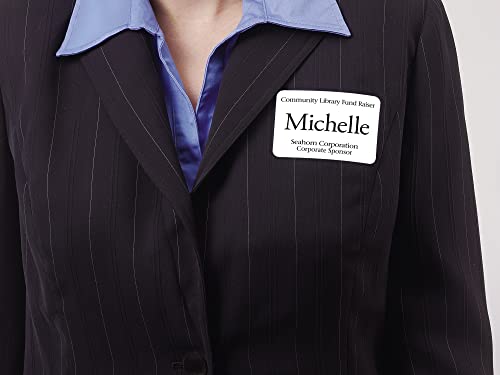Avery(42395)EcoFriendly Printable Name Tags, White, 160 Removable Name Badges,2-1/3" x 3-3/8"