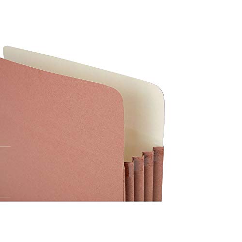 Staples 418293 Expanding File Pockets 3.5-Inch Expansion Letter Size Brown 25/Bx