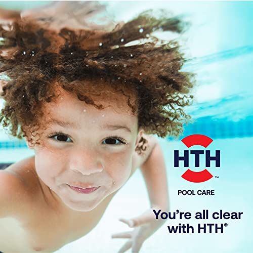 HTH Pool Care Algae Guard Advanced, Swimming Pool Chemical Kills & Prevents All Algae, Fast-Acting, 32 fl oz