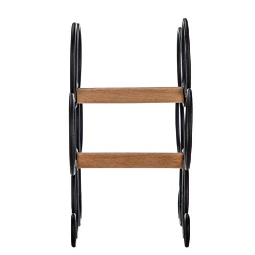 Home Zone Living Wine Rack for Countertop - Holds up to 6 Bottles