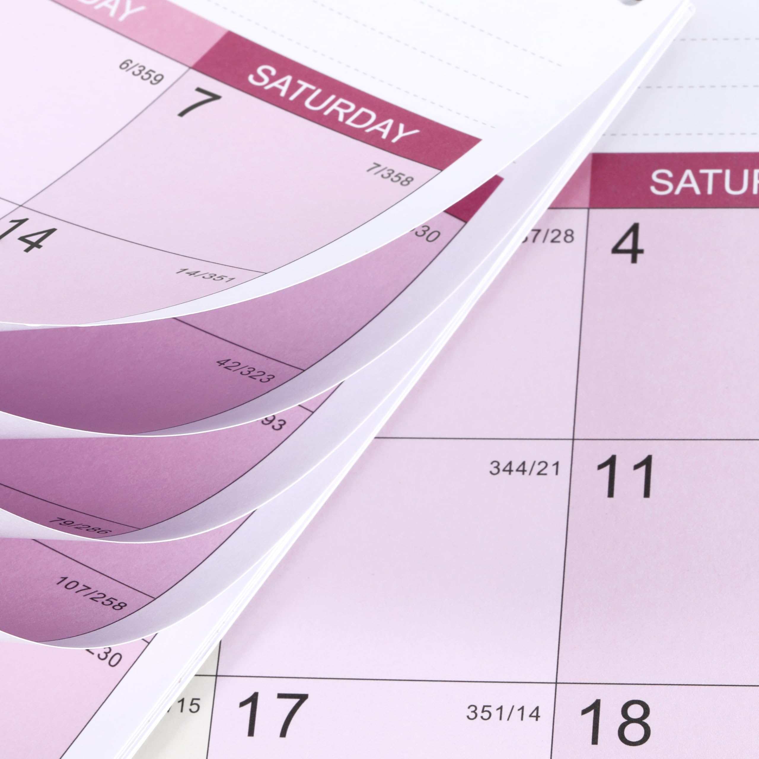 2025-2026 Calendar - Wall Calendar 2025-2026, March 2025 - August 2026, 18 Monthly Calendar with Thick Paper, 15" x 11.5", Hanging Hook - Colorful Lump