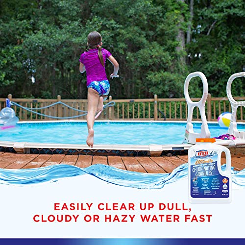 HTH 22007 Ultimate Mineral Brilliance Chlorinating Granules for Swimming Pools, 5 lbs