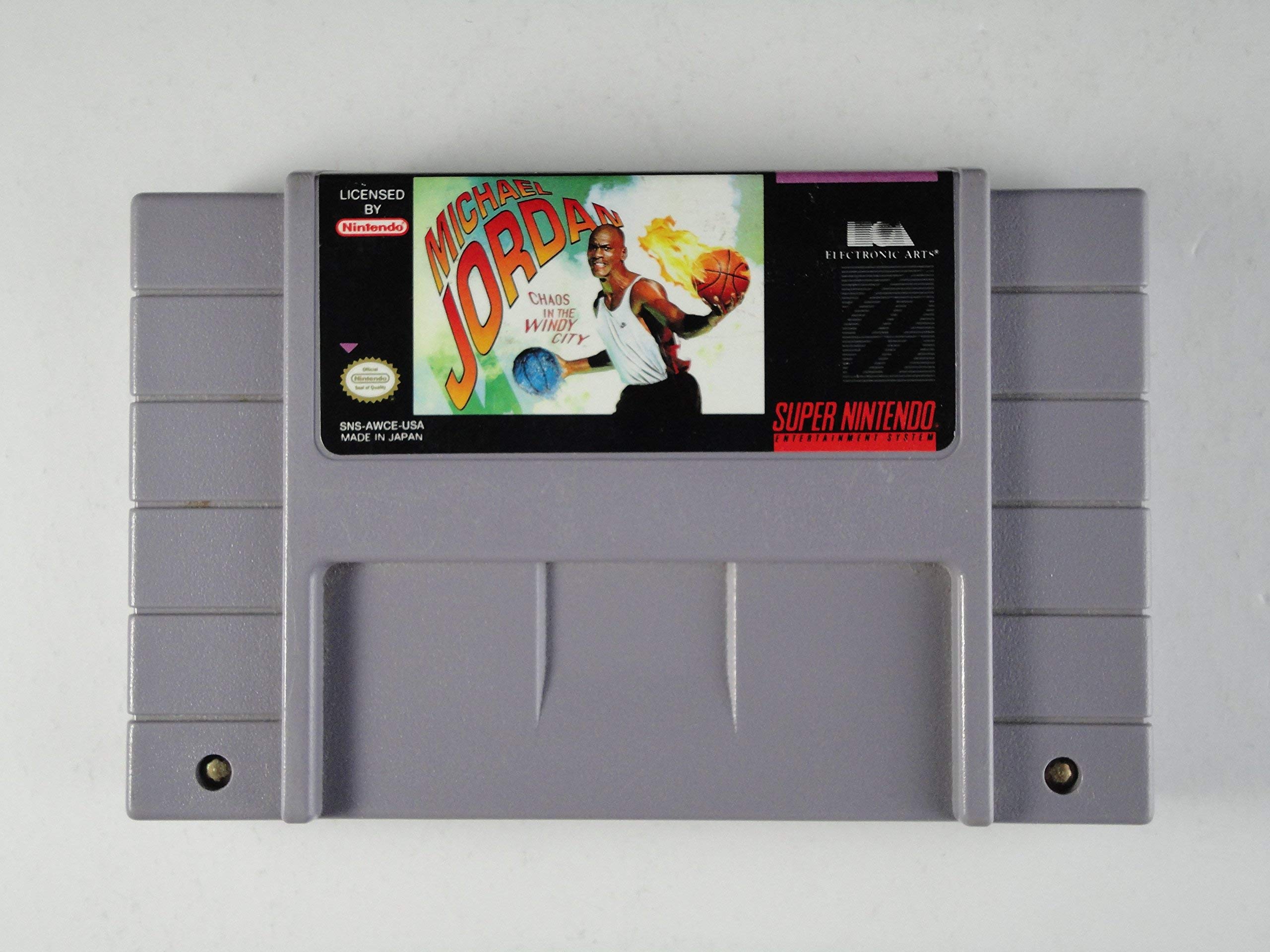 Michael Jordan: Chaos in the Windy City - Nintendo Super NES (Renewed)