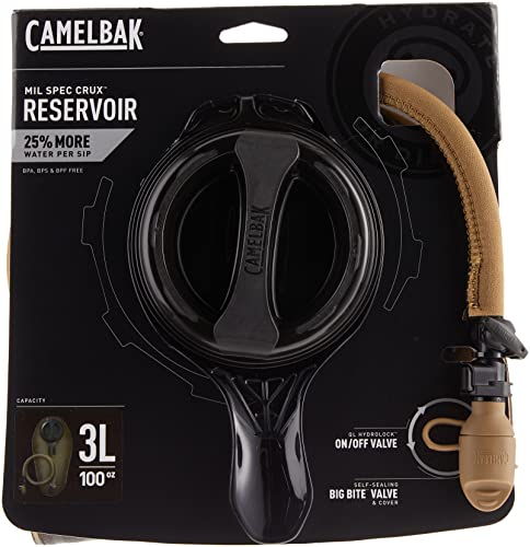 CamelBak - Mil-Spec Crux 100 oz/3.0L Long Accessory Reservoir (1944001003), Brown