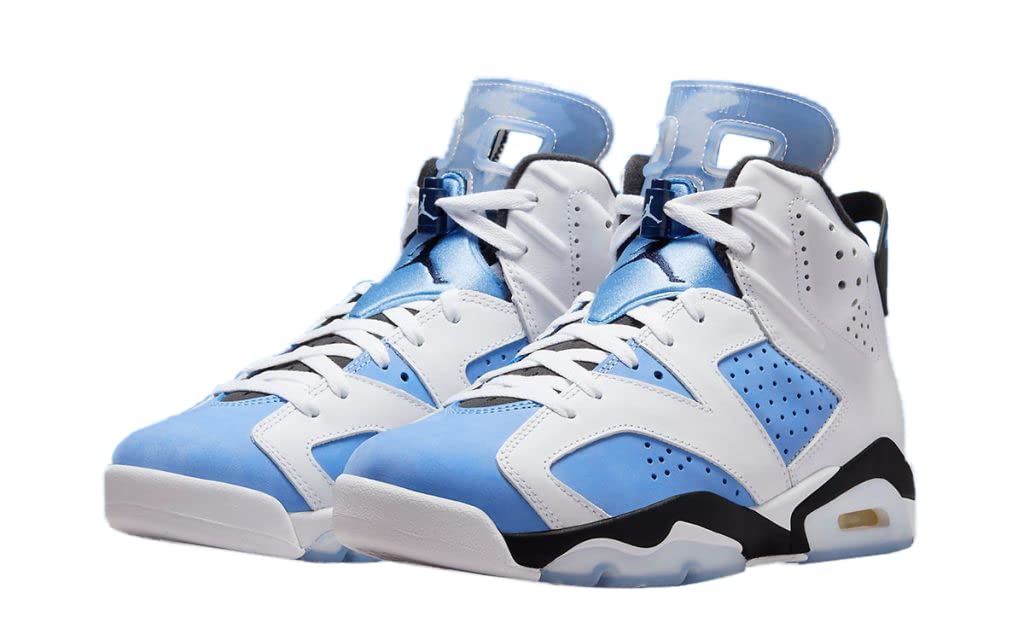 Nike Jordan Mens Air Jordan 6 Retro CT8529 410 UNC - Size 10.5