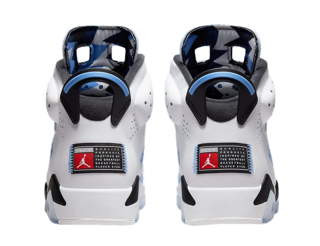 Nike Jordan Mens Air Jordan 6 Retro CT8529 410 UNC - Size 10.5