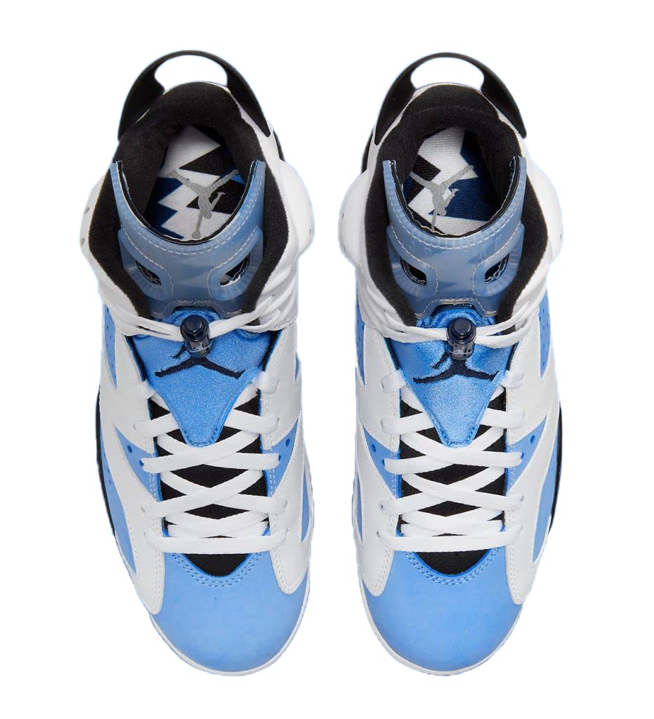 Nike Jordan Mens Air Jordan 6 Retro CT8529 410 UNC - Size 10.5