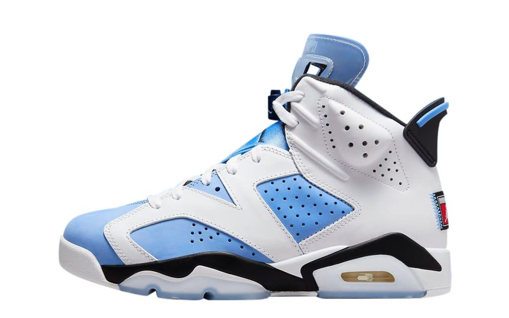 Nike Jordan Mens Air Jordan 6 Retro CT8529 410 UNC - Size 10.5