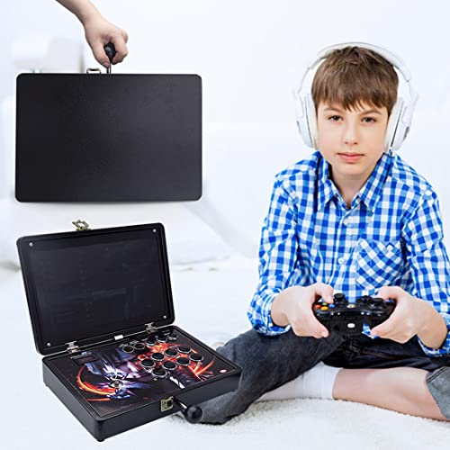 Pandora Plus Handheld Retro Game Console 13000 Games, 14-inch IPS Screen Portable Arcade Rechargeable Games Emulators for Kids and Adults (UK Plug)