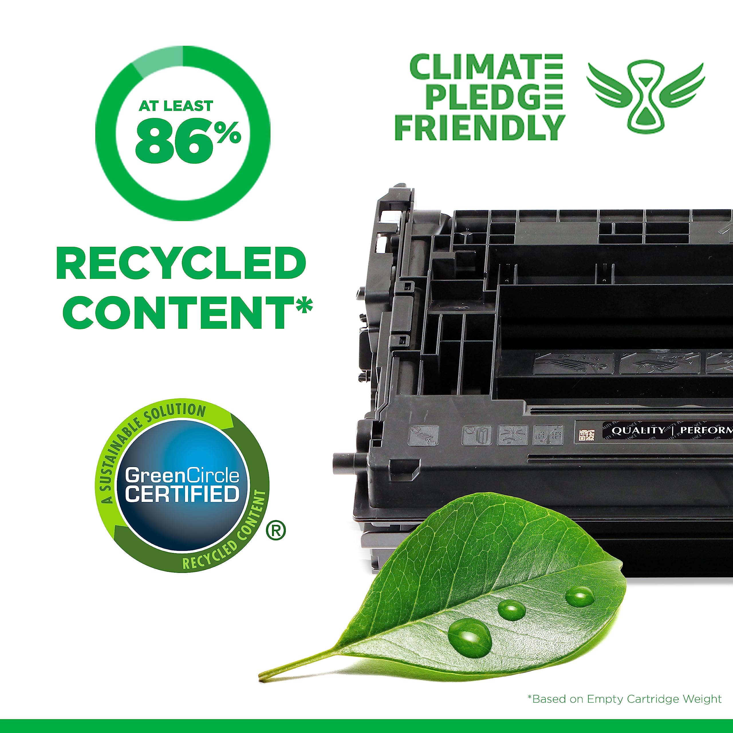 Clover Remanufactured Toner Cartridge Replacement for HP CF214X | Black | Extended Yield