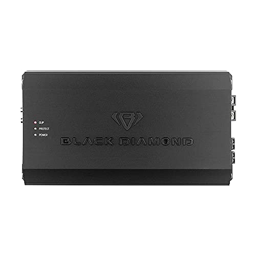 Black Diamond DIA-P1000X1D Car Audio Amplifier Class D 1-Channel Monoblock Amp 1000 Watts Rms Remote Level Control Included