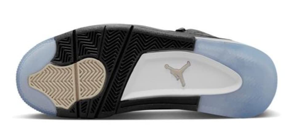 Nike Men's Jordan Dub Zero Basketball Shoe, Black/White/Fossil Stone, 10.5