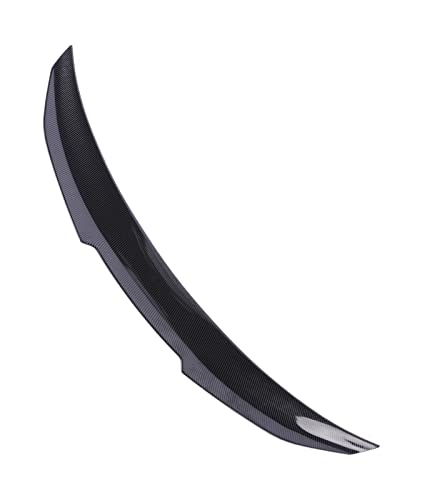 QILTON Front Bumper Carbon Fiber M Performance M Tech Rear Trunk Spoiler PSM M4 Style Wing Compatible with BMW 4 Series F32 F33 F36 2014-2020 Car Accessories (Color : F32 Carbon PSM)